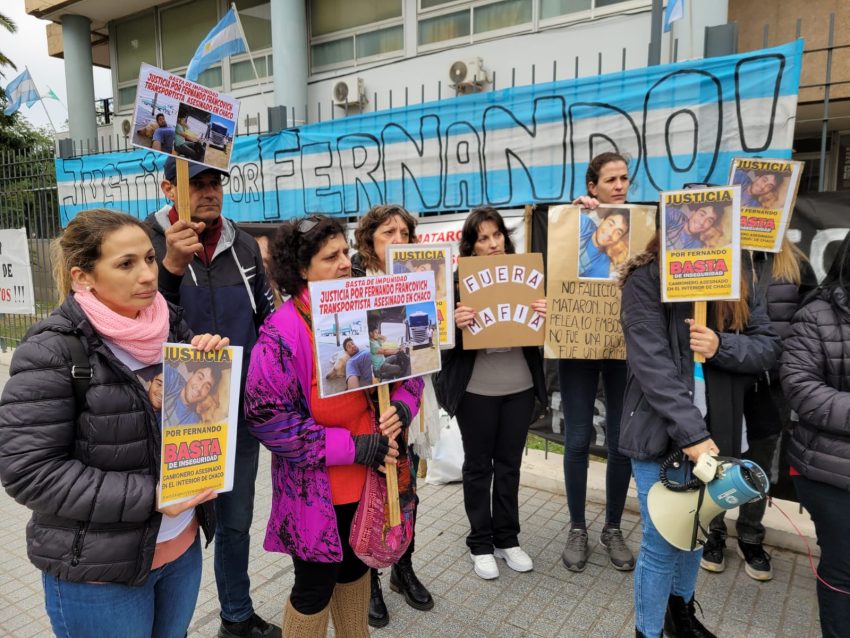 Volvieron A Pedir Justicia Por El Asesinato Del Camionero Fernando