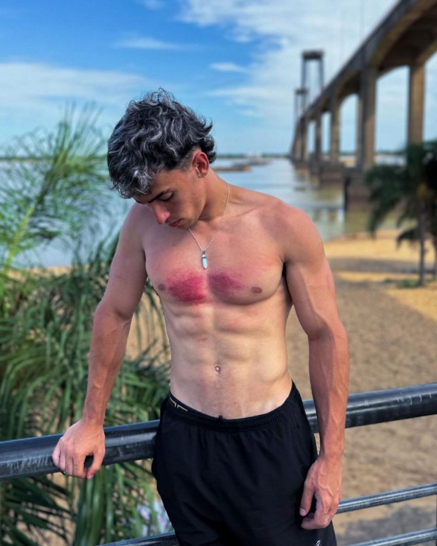 Gero Arias sigue con sus dominadas y esta vez se metió en líos en ...