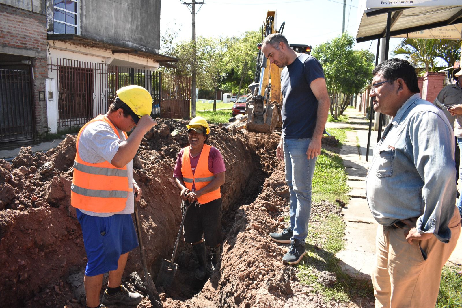 En Villa Luzuriaga, Sameep avanza con obras necesitadas por los vecinos ...