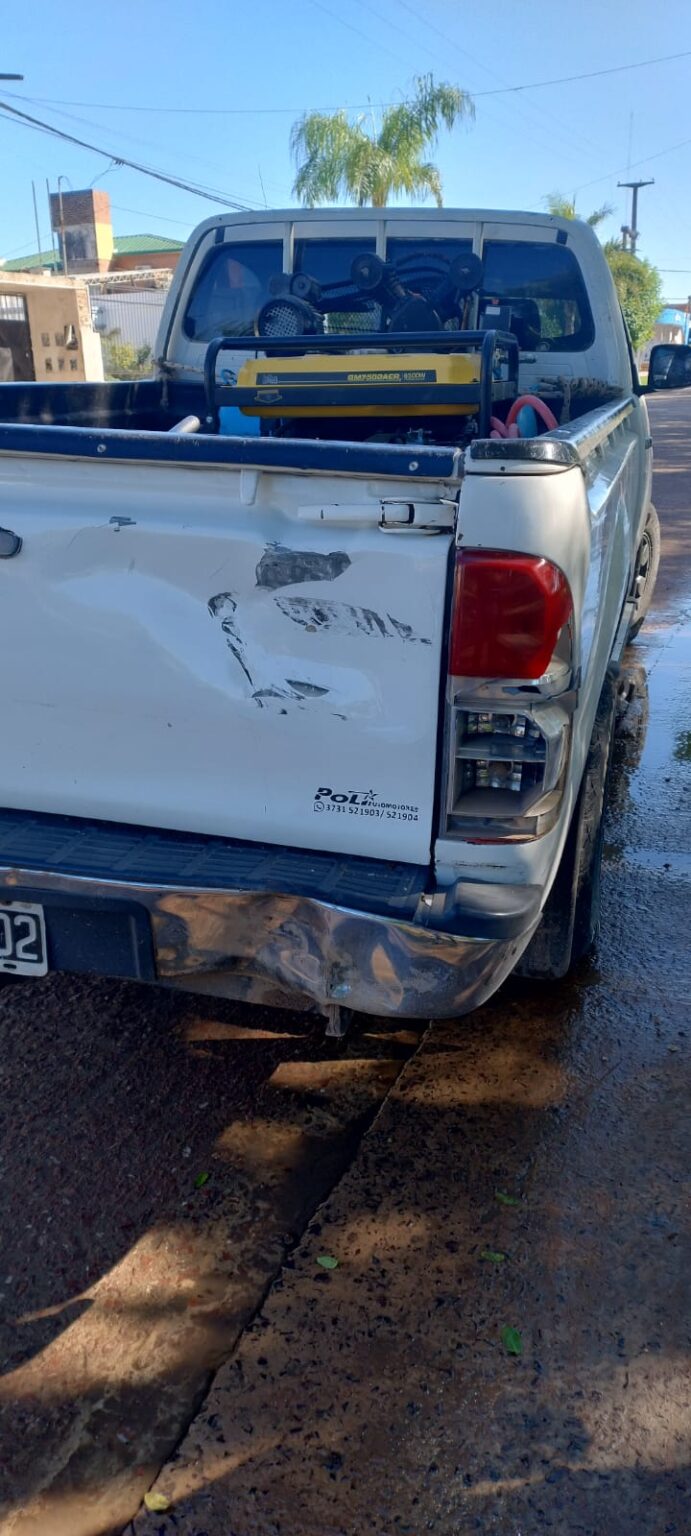 Las Breñas: joven en grave estado tras chocar su moto con una camioneta ...